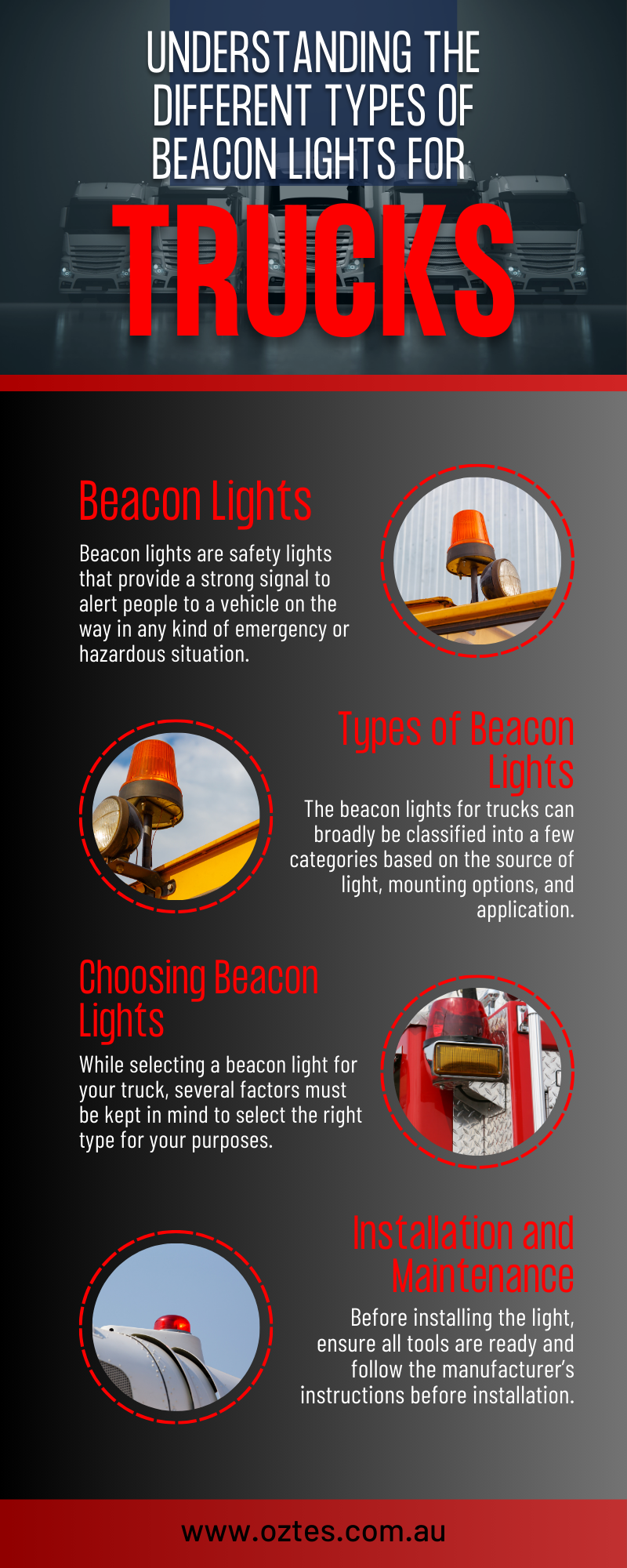 Understanding the Different Types of Beacon Lights for Trucks | Truck ...